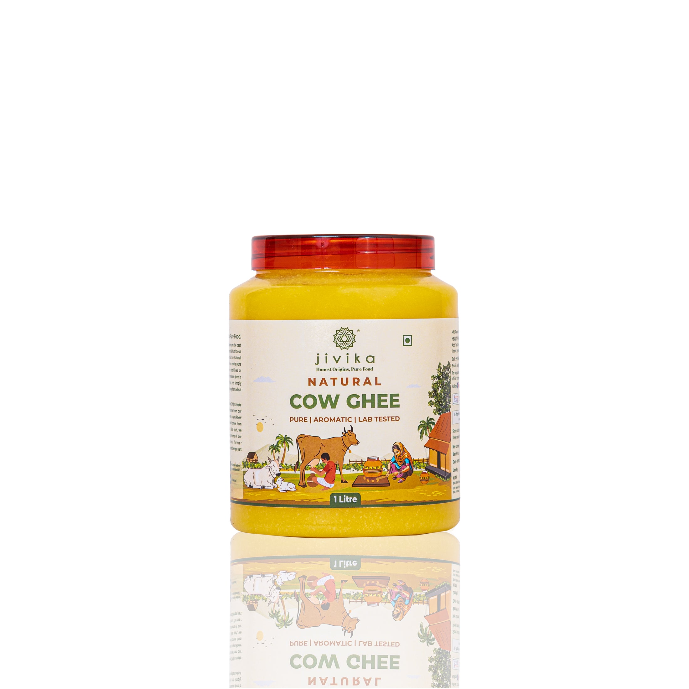 Natural Cow Ghee – Jivika Organics
